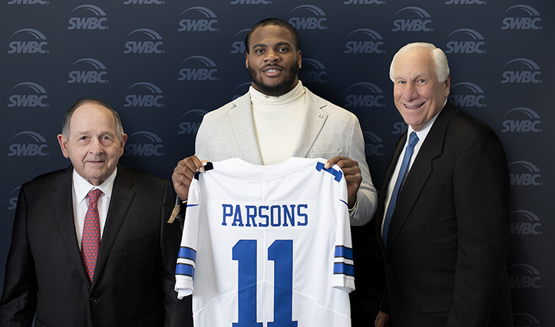 SWBC Signs its Top Draft Pick – Dallas Cowboys’ Micah Parsons - SWBC